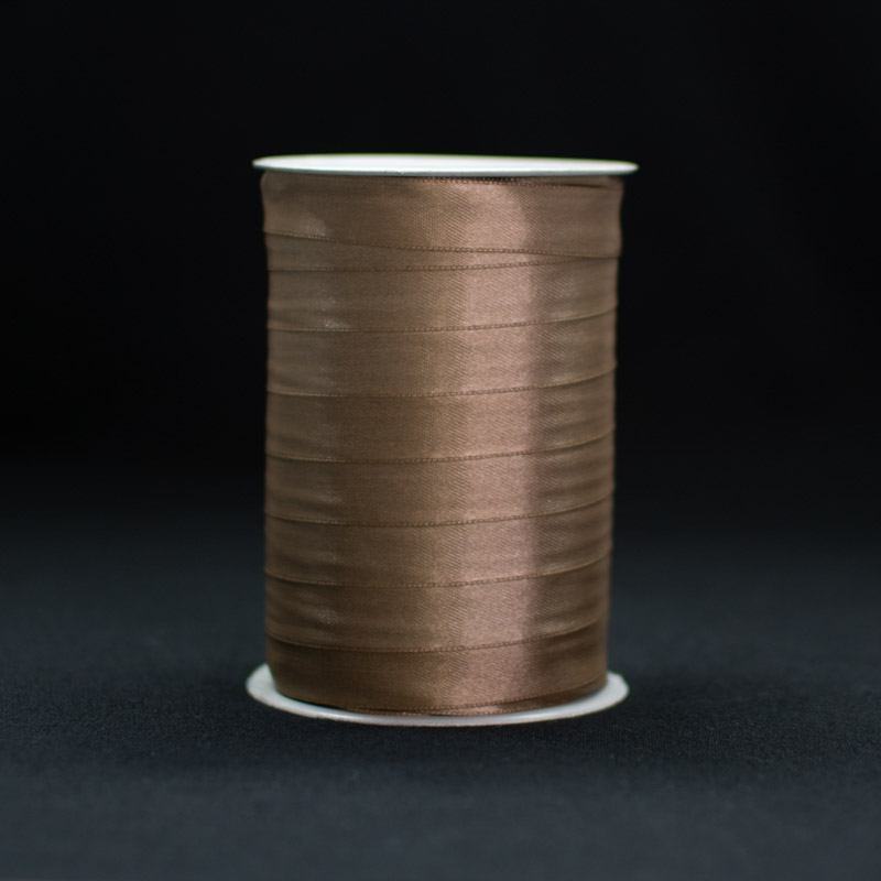 CINTA RASO 13MM CAFE MEDIO 3508 - Cacharrería Bombay