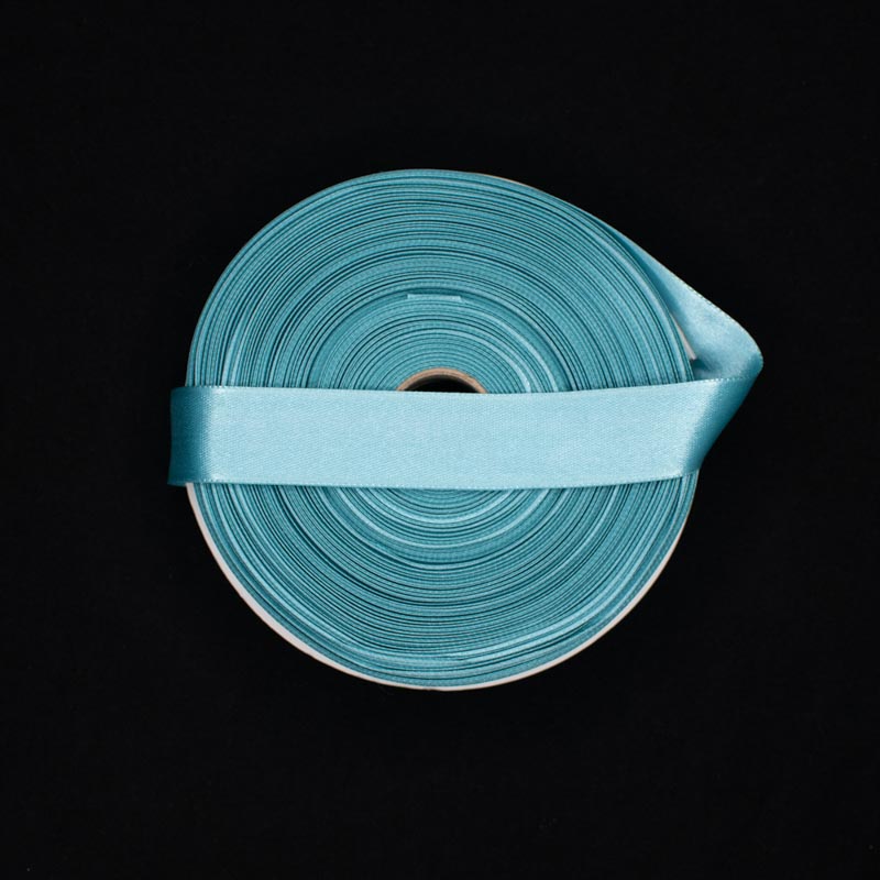 CINTA RASO DECO 25MM TURQUESA 3006 - Cacharrería Bombay