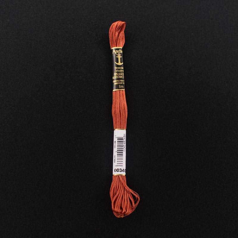 HILO MADEJA ANCHOR #25 8MTS CAOBA M340 - Cacharrería Bombay